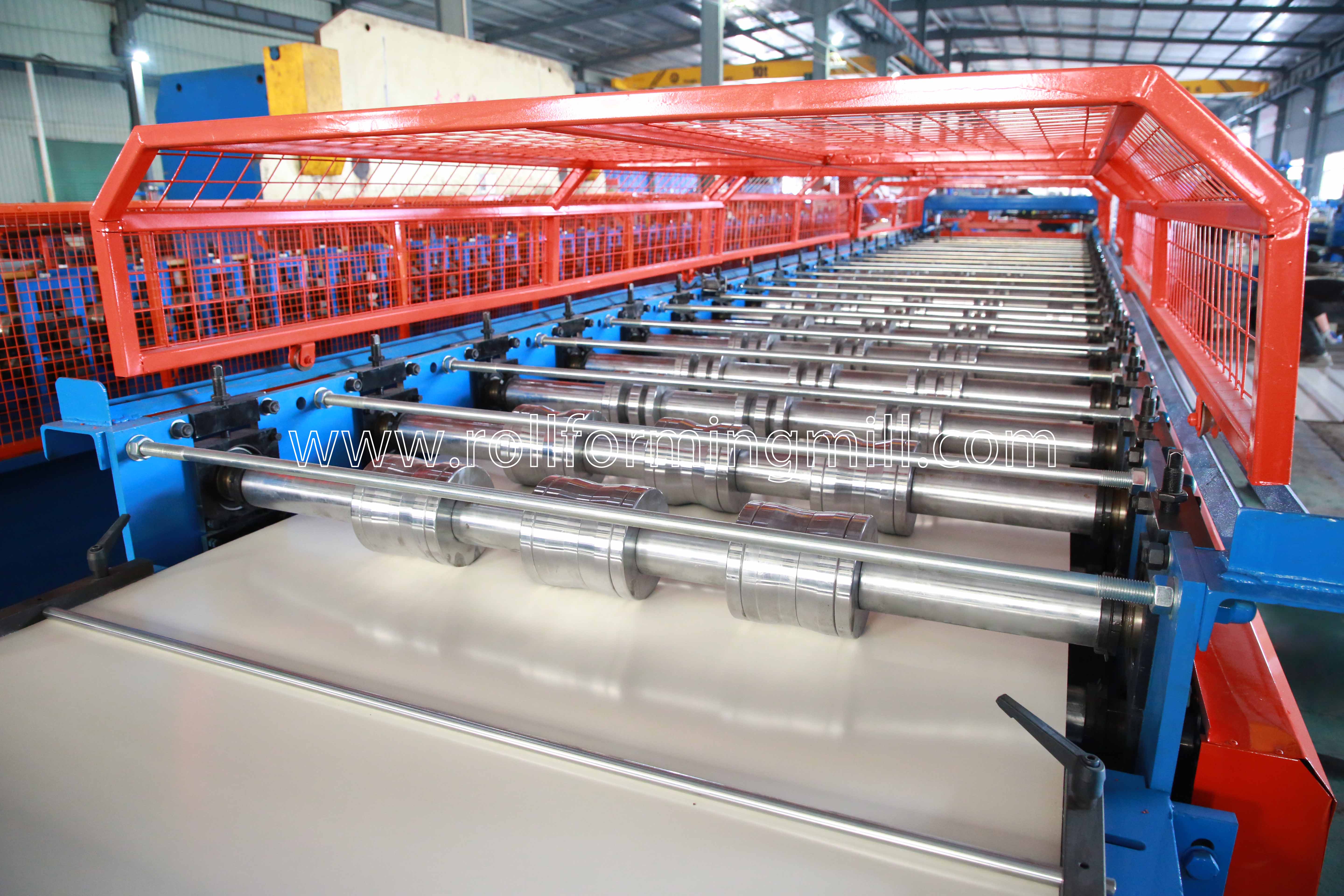 Spandek Roofing Profile Roll Forming Machine 1220 from China ...