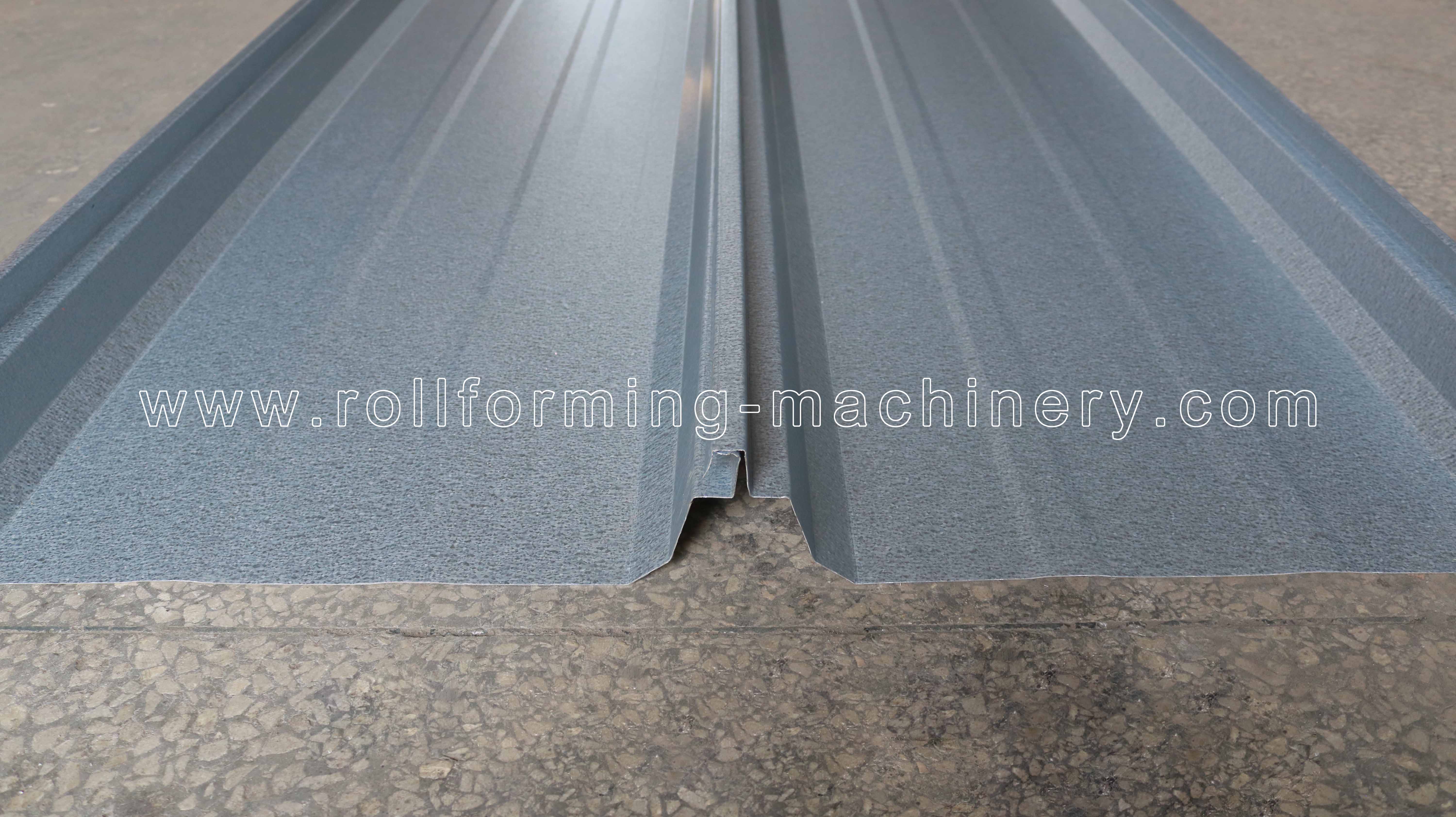 Boltless Metal Roof Roll Forming Machine Galvalume from China ...